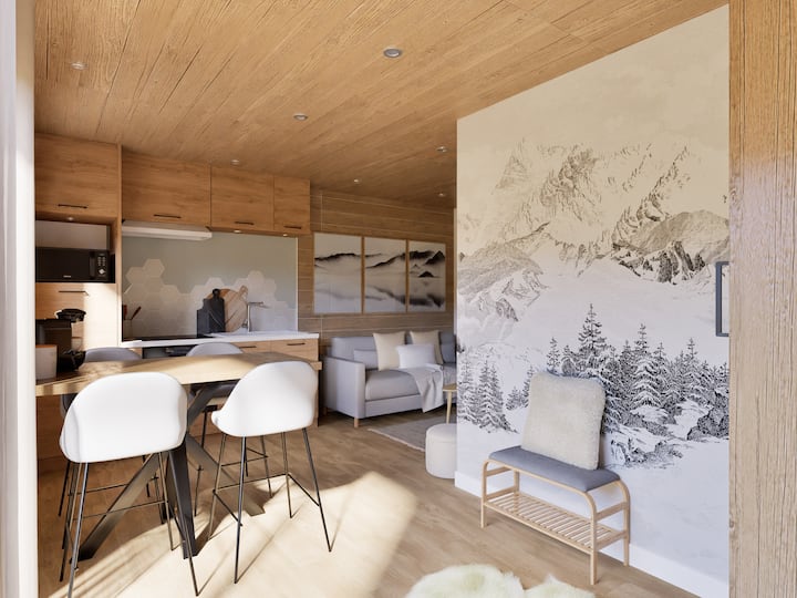 Appartement Au Calme, à Deux Pas De Méribel Centre - Courchevel
