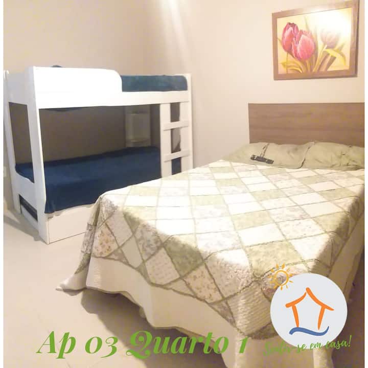 Apê 3 / 1,5km Praia Itaparica Ed Sentir-se Em Casa - Vila Velha