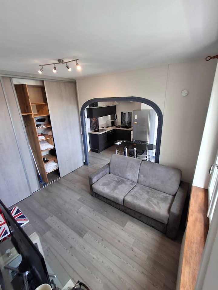 Studio,kitchen,lumineux+terrasse Et Jardincnpepipa - Pont-d'Ain