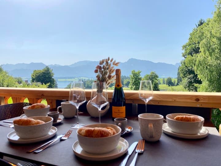 Hof & See Apartment I Seenähe I Balkon I Bio - Füssen