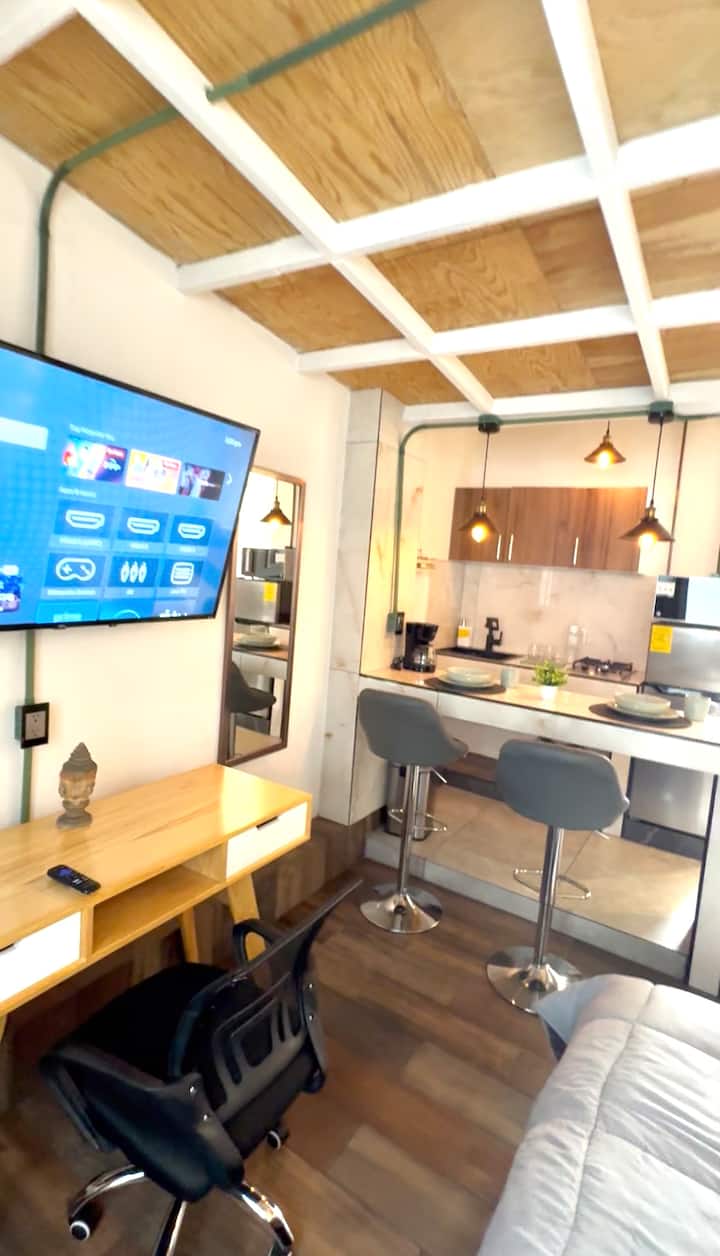 Estudio Con Terraza Común - Mexique
