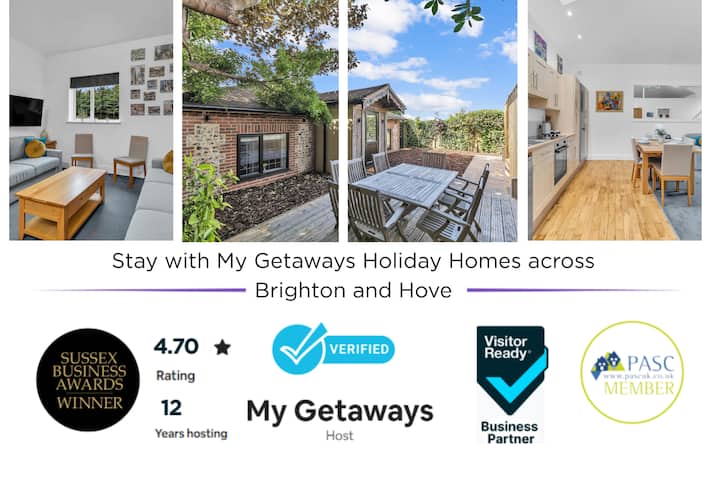 Garden Lodge With Parking | By My Getaways - Rottingdean