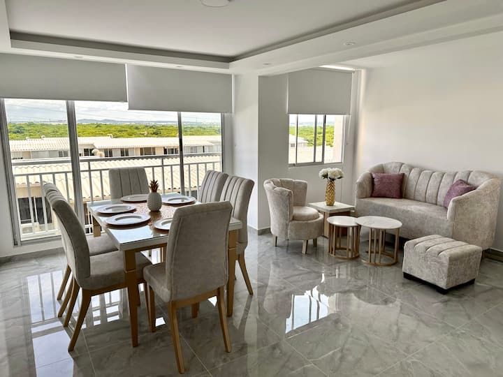 Alojamiento Completo: Apto Nuevo Ubicado Al Norte - Barranquilla