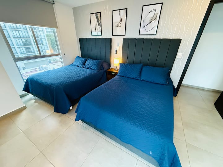 12p/increible Depa/americana/vista Genail - Guadalajara