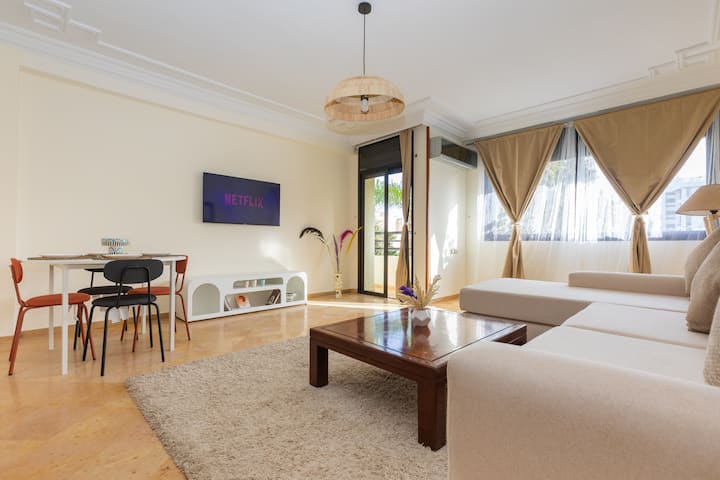 3br Apartment In Prestigious Hay Riad - Temara