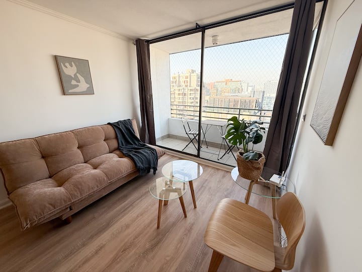 Piso 15 Con Estacionamiento - Providencia