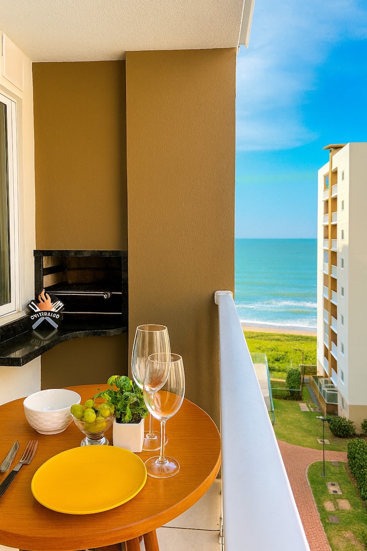 Frente Mar Com Churrasqueira+piscina 06x Sem Juros - Barra Velha