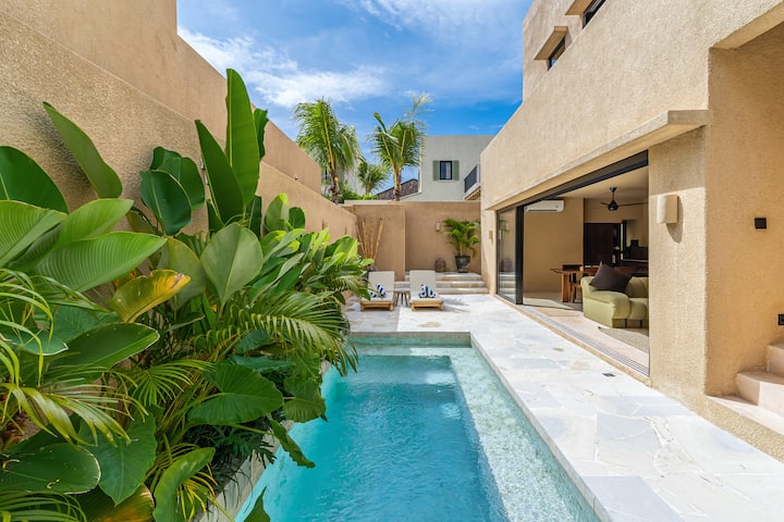 Villa Zama | Earthy-chic 2br With Pool In Canggu - オーストラリア