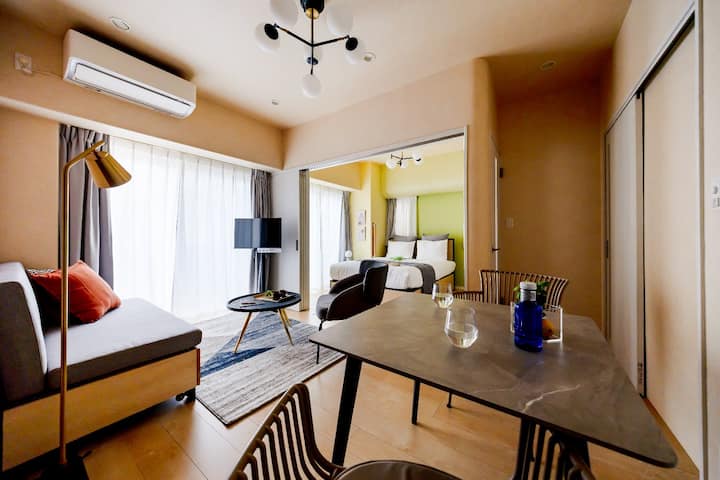 東中野駅から徒歩5分/利便性抜群の街/木目調のお洒落空間/アス A02 - Shinjuku