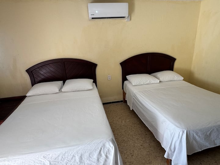 #8a Hab 1-4 Pers A/c, Smartv, Los Milagros - Acapulco de Juárez