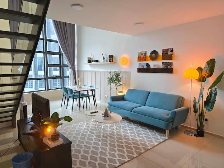Z-vibrancy Loft City View| Netflix| Mrt| Parking - Kuala Lumpur