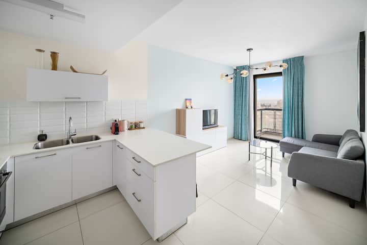 Stylish 1-bed Flat At Jtower - Jerusalem