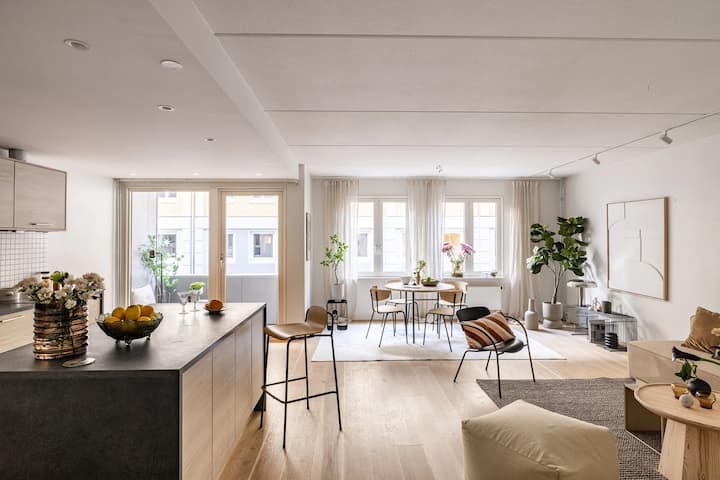 Romslig Leilighet I Sentrum Med Balkong Og Heis - Oslo