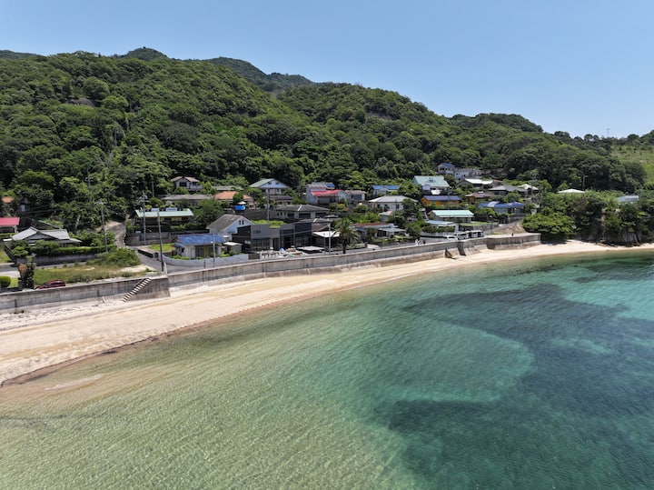 Lob Oceanfront Villa W/ Seto Sea View, Dogs Ok - 岩国市