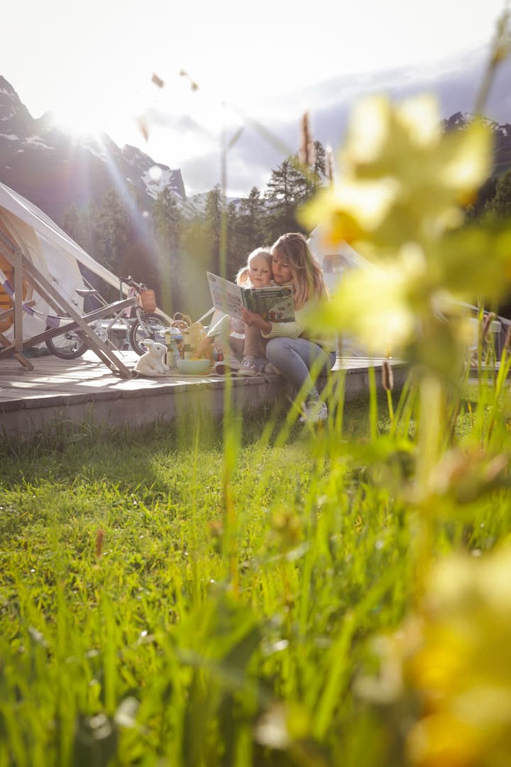 Familien Sternen Zelt - Sankt Moritz