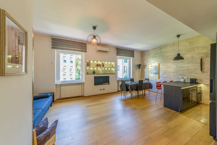 Confort & Stile -2 Camere- Doppi Servizi - Parking - Genoa