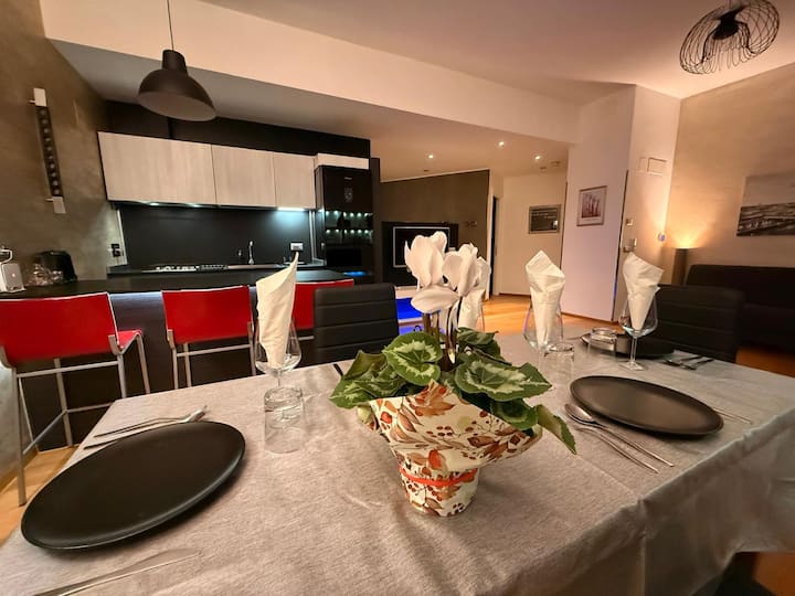 95 Mq-2 Bagni-clima-parking Gratuito-aeroporto - Genoa