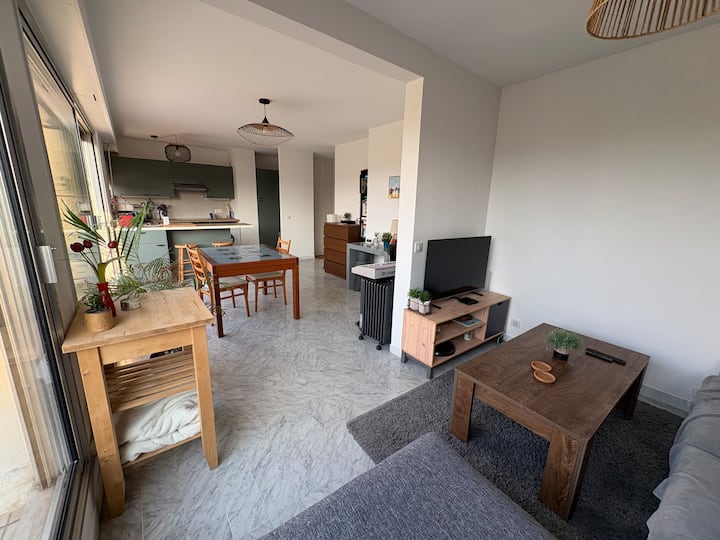 Spacieux 2 Chambres Entre Antibes Et Juan-les-pins - Juan les Pins