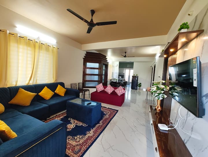 Luxurious 3bhk Ac, Peaceful Location @1st Floor - Mysuru