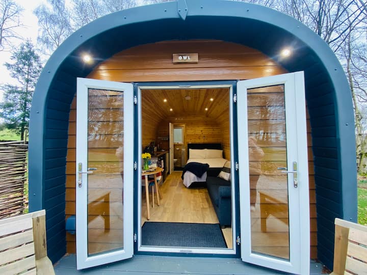 Owl Cabin · Peaceful Woodland Escape & Nature - Hope Valley