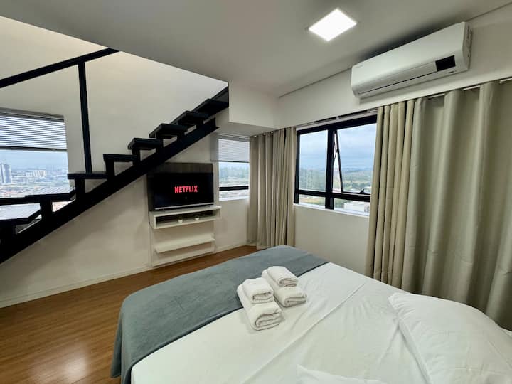 Duplex Confortável, Vaga E Ar à 8min De Alphaville - Barueri