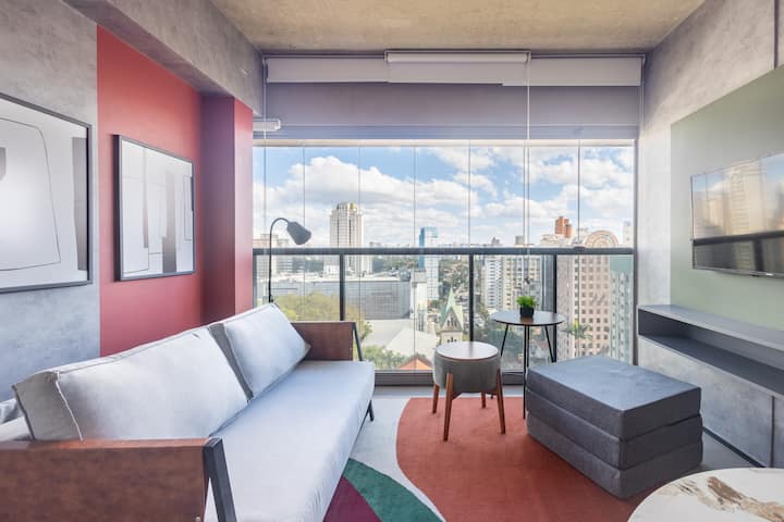 Moderno/completo/4min Paulista/1min Shopping - Brazil