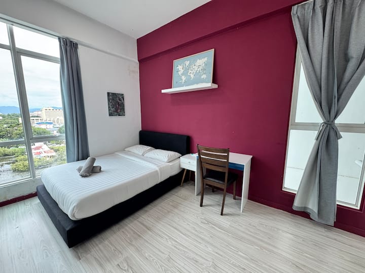 Private Bedroom At Sutera Avenue W/ Infinity Pool - Kota Kinabalu