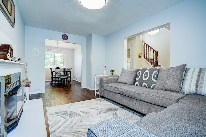 Charming Autumn Getaway|sleeps 6|mins To Lake - Barrie