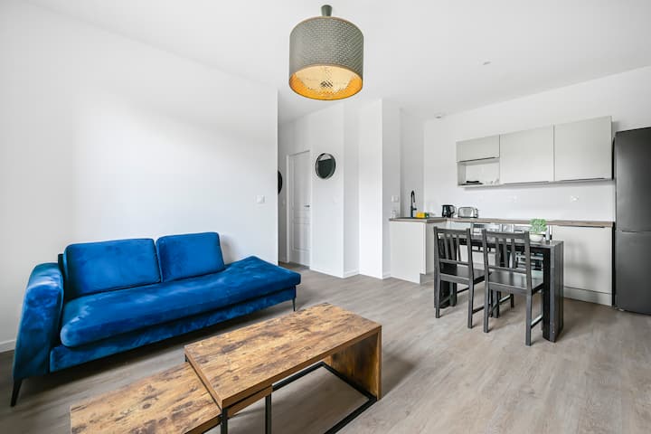 Citylodge 40m² Cosy Parking Wifi - Évreux