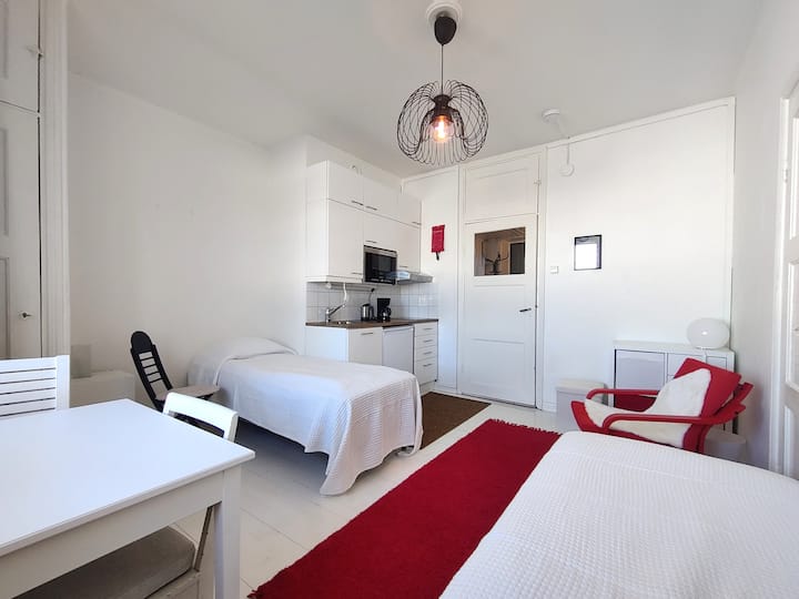 Hurmaava Ullakkohuoneisto Kallion Sydämessä - Helsinki