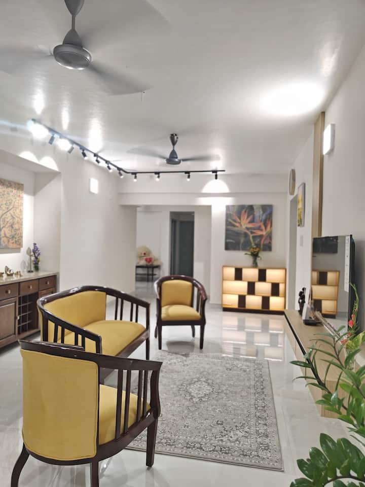 Ocean Hideaway 3bhk @ Besant Nagar - Chennai