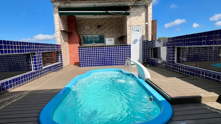 Salão De Festas Com Piscina (Day Use 10 As 22:00) - Santos