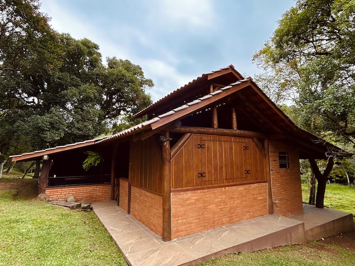 Salão Rústico Rancho Rio Represo - Campo Alegre