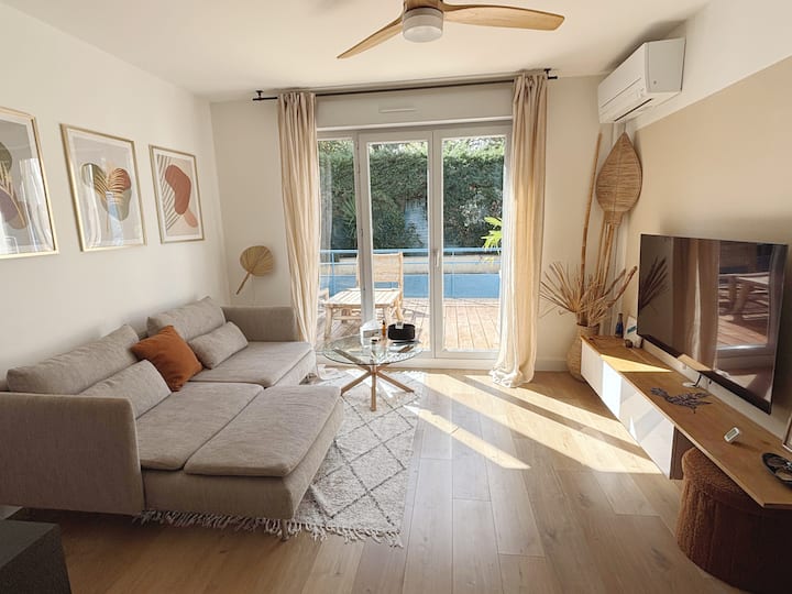 Duplex T2 Bis Moderne Lumineux - Terrasse/parking - Toulouse