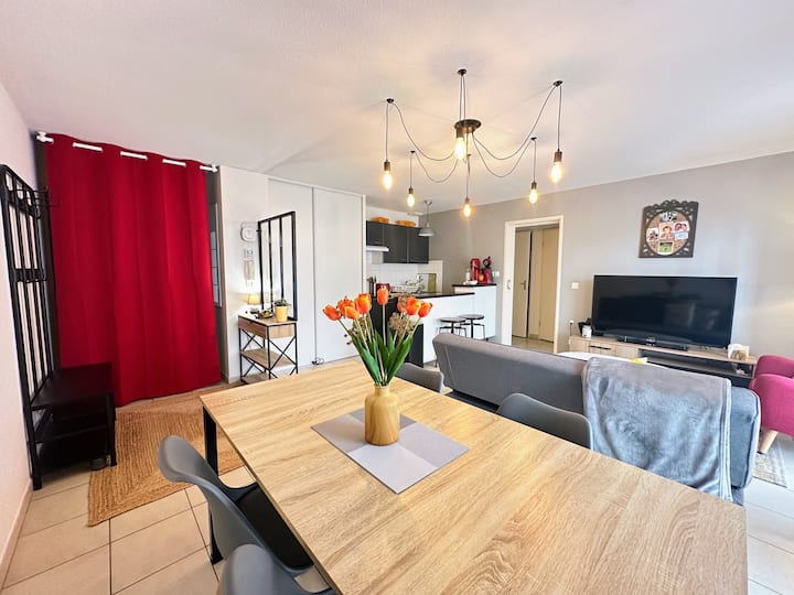 T2 Cosy Avec Piscine - Villenave-d'Ornon