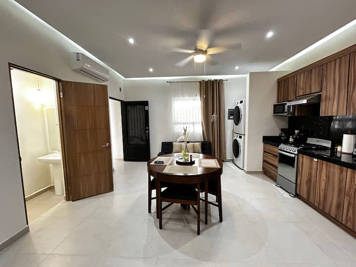 Executive Apt A, Paseo La Fe, Wifi, Free Parking - Guadalupe, Mexico