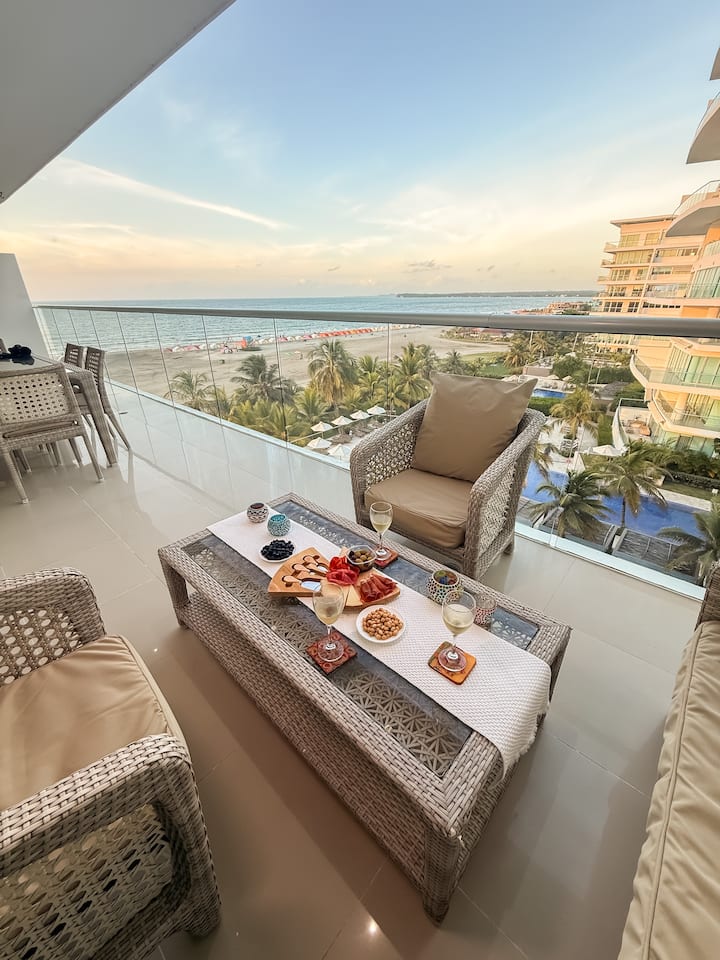 Edificio Morros Epic, Beachfront 
2 Habitaciones - Cartagena