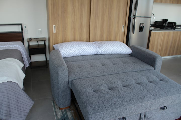 Loft Sky View, Col. Americana, 2 Camas + Coworking - Guadalajara