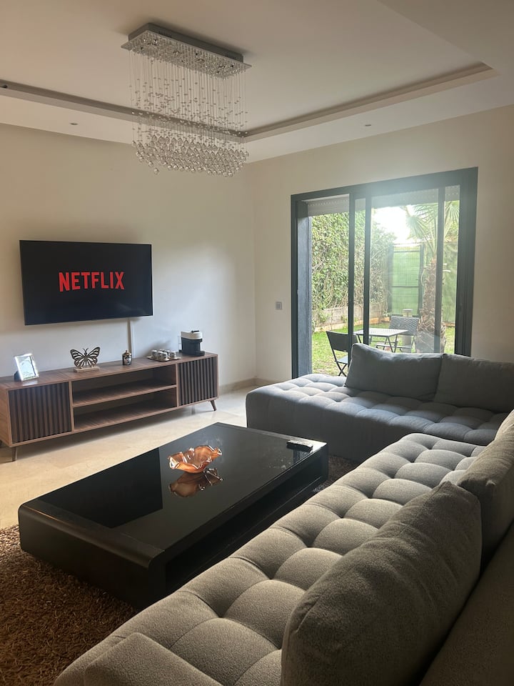 T3 Prestige, Piscine & Jardin - Rabat