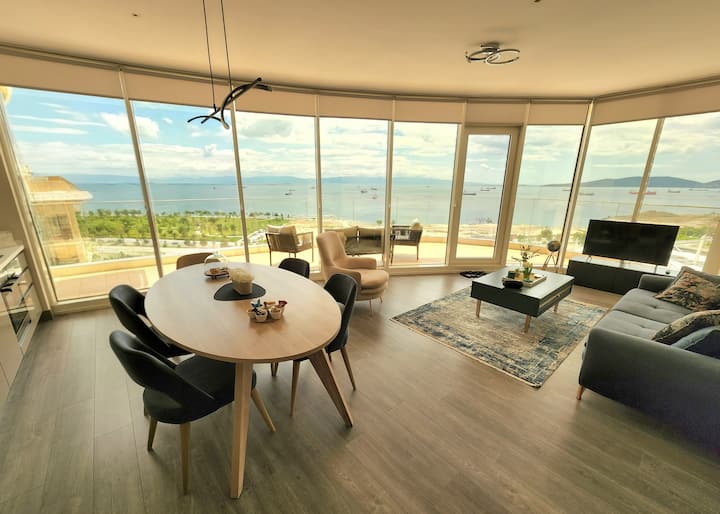 Stunning 2br Apt With Amazing Sea & Island Views - İçmeler
