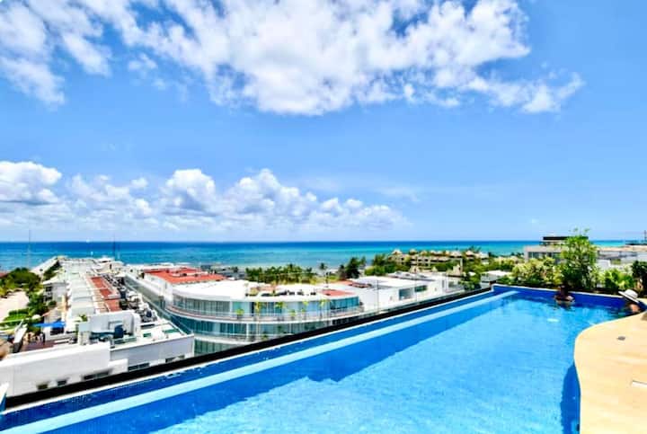 Paralia | Studio With Ocean View From The Balcony - Playa del Carmen