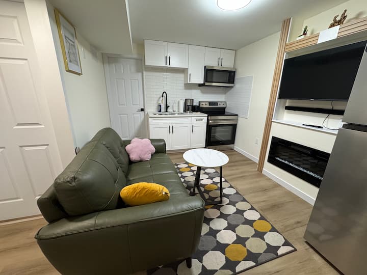 Modern & Cozy 1-bedroom Basement - Regina