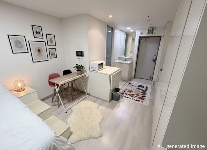 길동역5분/성심병원/서울아산병원/kspo Dome/롯데타워/잠실/야구장/복조리시장/e4 - Seoul