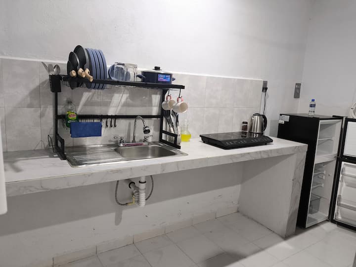 Cozy Apt. Villascampestre|kitchen, A/c & Hot Water - Valladolid, Mexico