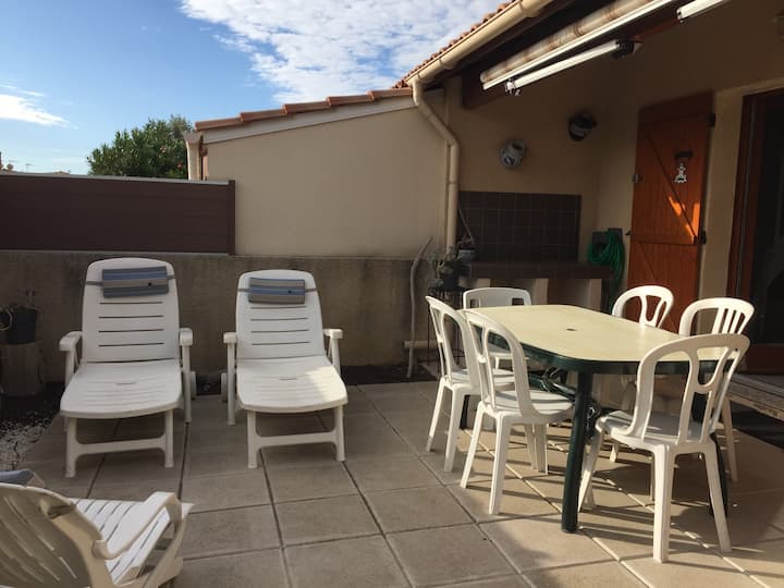 Maison 6 Personnes Avec Piscine - Gruissan