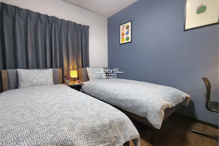 C2【201】熊本城、熊本の人気スポットが数多く立ち並ぶ「上乃裏通り」近くのリノベーションアパート。 - Kumamoto