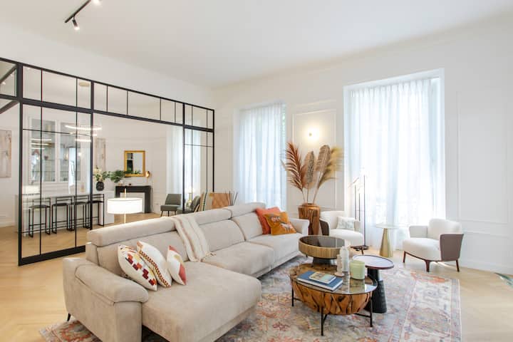 L’exclusif 220m2 Centre 10mins Mer 7pers Clim Wifi - Nice