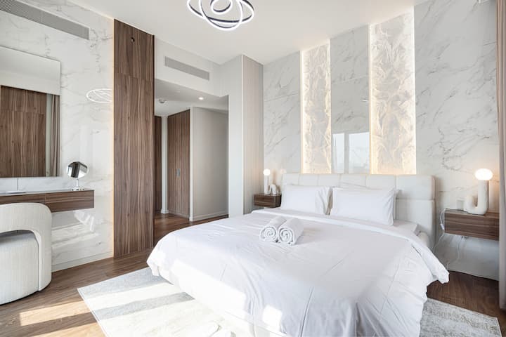 833keys - Luxury 2 Br - Lagoon - Vida Creek Beach - Dubai