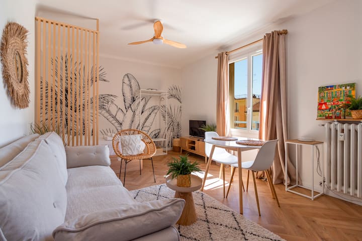 "Le Désambrois - Studio Calme, Lumineux & Central - Nice