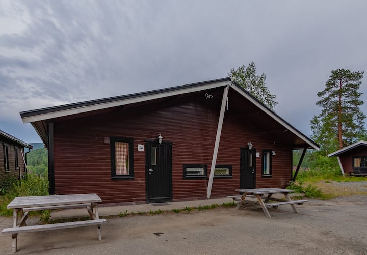 Hytte Med 2 Soverom, Kjøkkenkrok,stue,flott Utsikt - Bardu